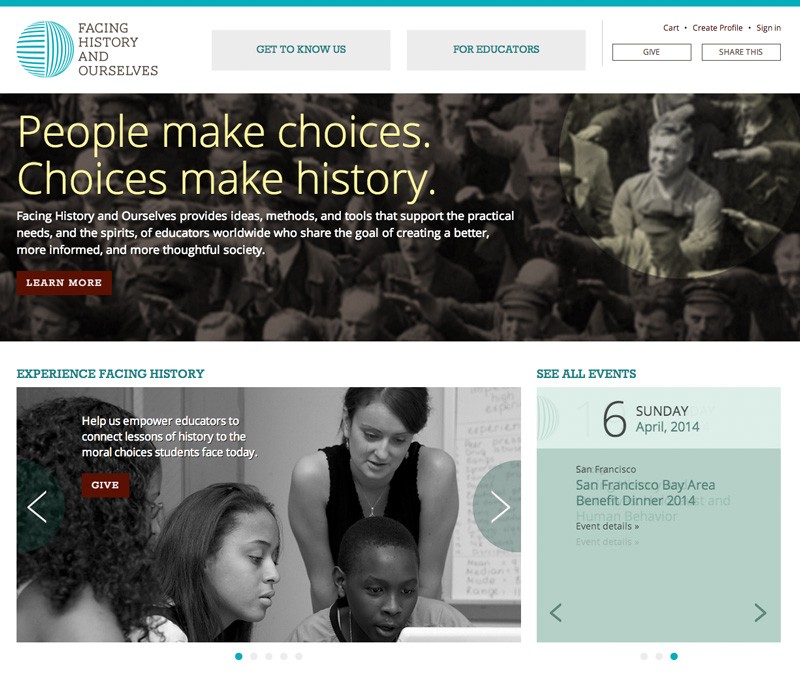 Facing History and Ourselves | Eternalistic